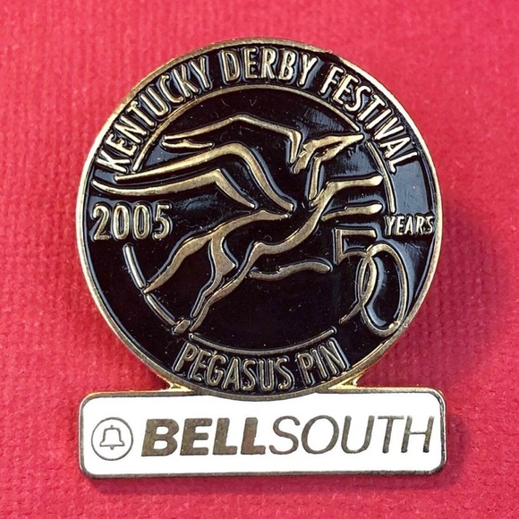 Accessories | 205 Kentucky Derby 50th Anniversary Pegasus Pin Black ...